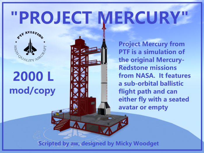 Second Life Marketplace - PTF PROJECT MERCURY V1